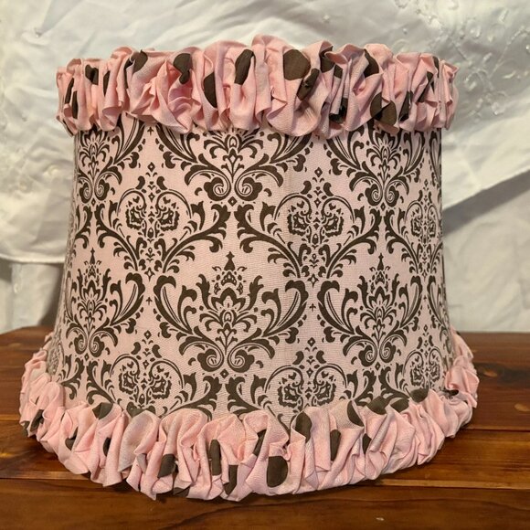 Design | Vintage Parlor Boudoir Fancy Ruffled Rose Antique Scrolled ...